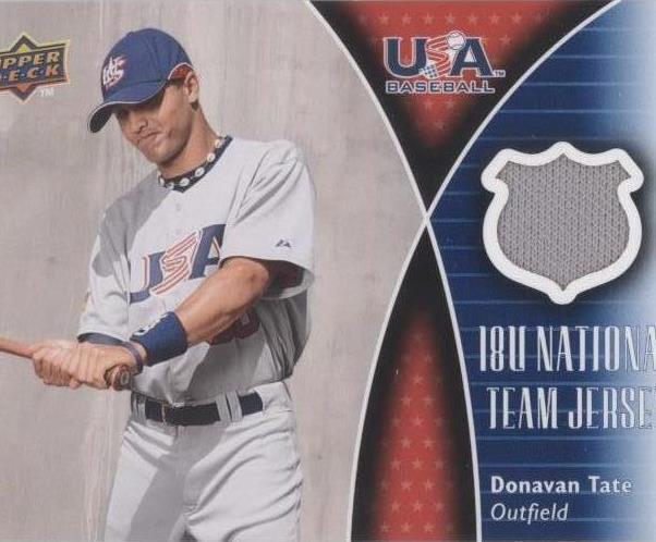 2009 Upper Deck - USA 18u National Team Donavan Tate #18U-DT Jersey ...