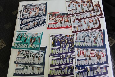 2022 Panini Score Football NFL cards Insert HUDDLE UP Complete set You ...