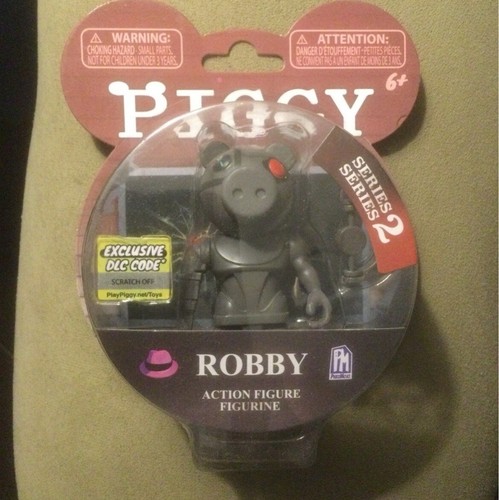 PIGGY - Robby Action Figure, 3.5" Buildable Toy, Series 2 Includes DLC ...