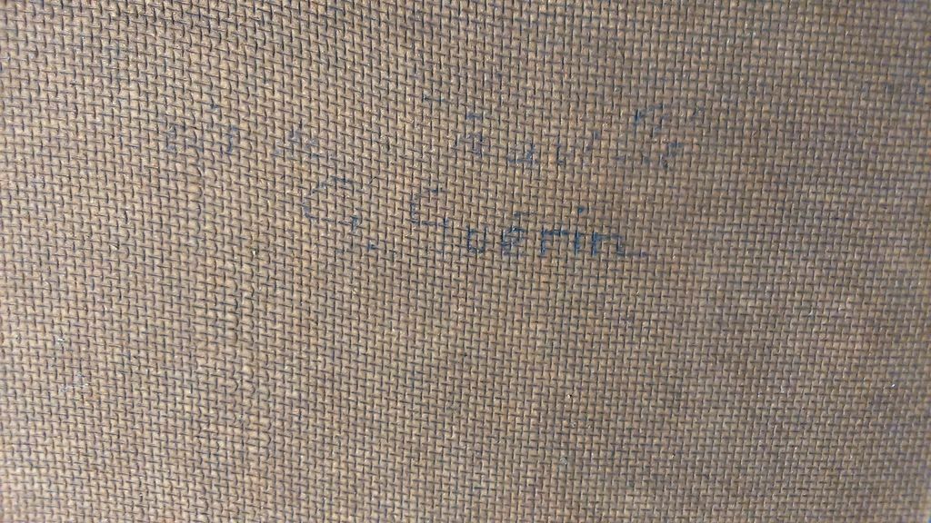 peinture signée Georges.GUERIN. Painting signed G.Guerin | eBay UK