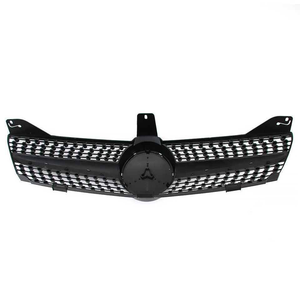 Front Grille w/LED Star For 2005-2008 Mercedes Benz CLS Class W219 ...