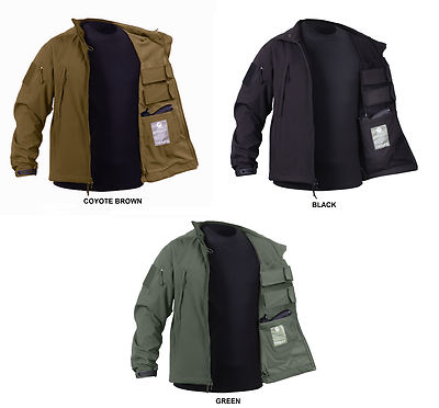 WATERPROOF Concealed Weapons Carry Jacket Army Navy Military Veteran ...