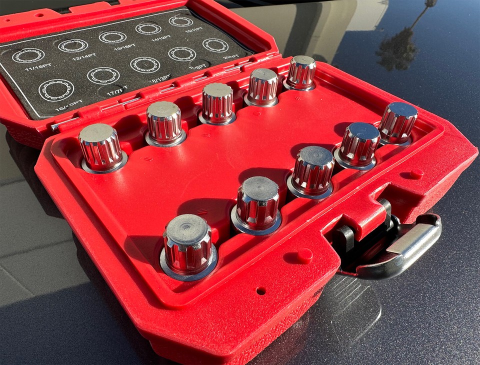 10pcs Master Spline Bit Anti-Theft Wheel Lock Key Lug Nuts Remover Kit 4 BMW | eBay