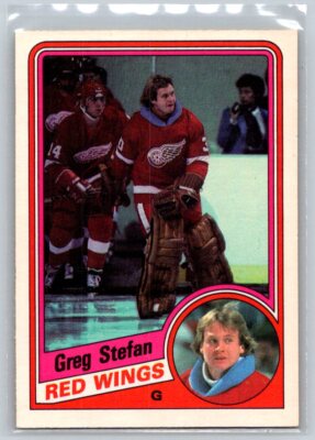 1984-85 O-Pee-Chee #65 Greg Stefan Detroit Red Wings Rookie SP Hockey ...