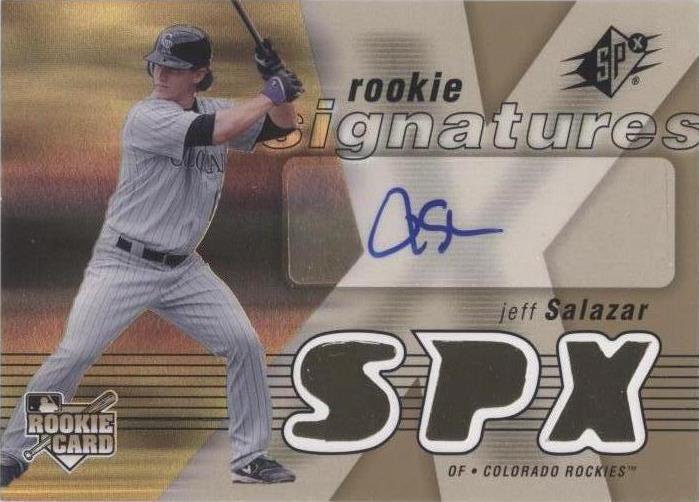 2007 SPx - Rookie Signatures Jeff Salazar #140 (AU) for sale online | eBay