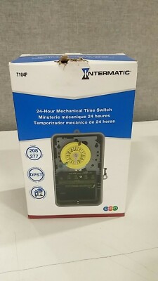 INTERMATIC T104P 24-HOUR MECHANICAL TIME SWITCH 208-277 VOLT | eBay