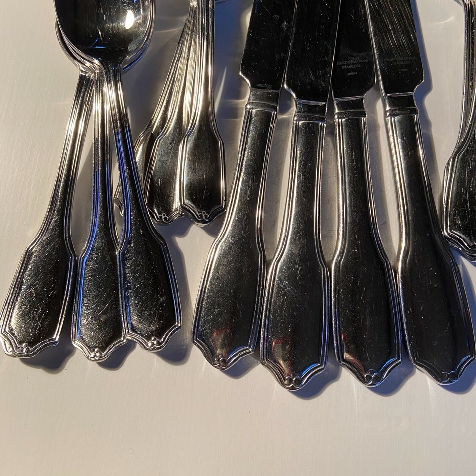 Reed & Barton 20 Piece Stainless Flatware Set, Service for 4 - CHOICE ...