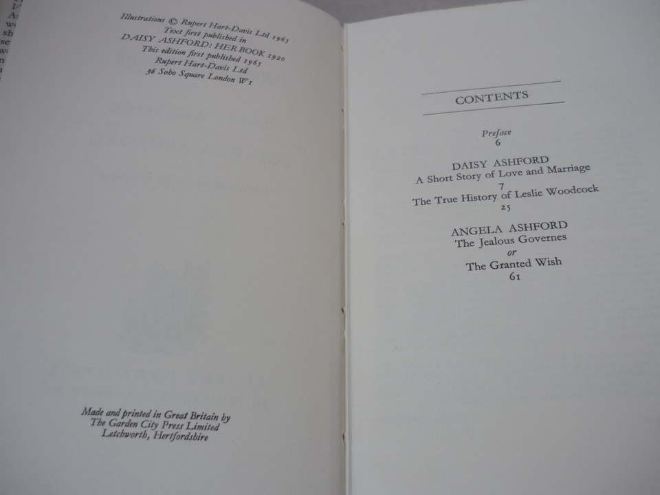 Where Love Lies Deepest / Love and Marriage - Daisy Ashford - Ralph ...