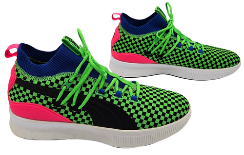 Puma Shoes Mens Size US 10.5 EUR 44 Clyde Court Summertime Checkered ...