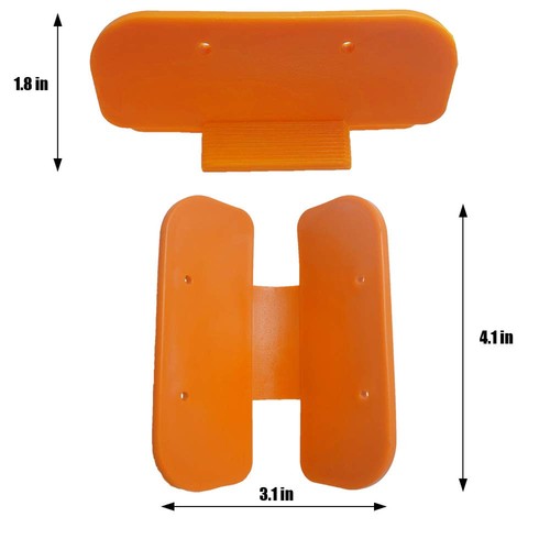 Bullnose Trim Tool 2Pcs Abs Plastic Gauge For Rounded Drywall Corners ...