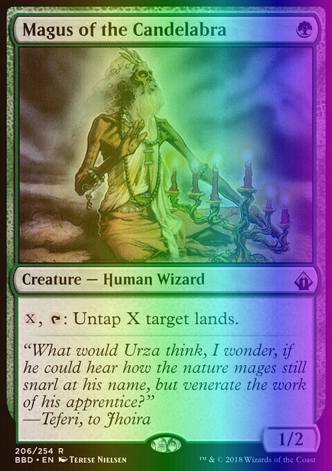 Magic the Gathering MTG Magus of the Candelabra (206) Battlebond LP ...