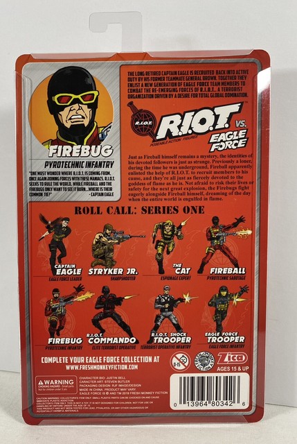 ZICA Toys Eagle Force Returns Zapper 4” Action Figure MISP for sale ...