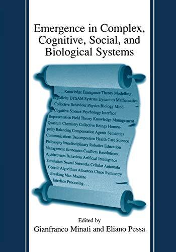 Emergence in Complex, Cognitive, Social, and Biological Systems ...