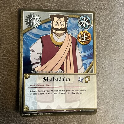 Shabadaba Ccg Naruto Holo #046 Nm | eBay