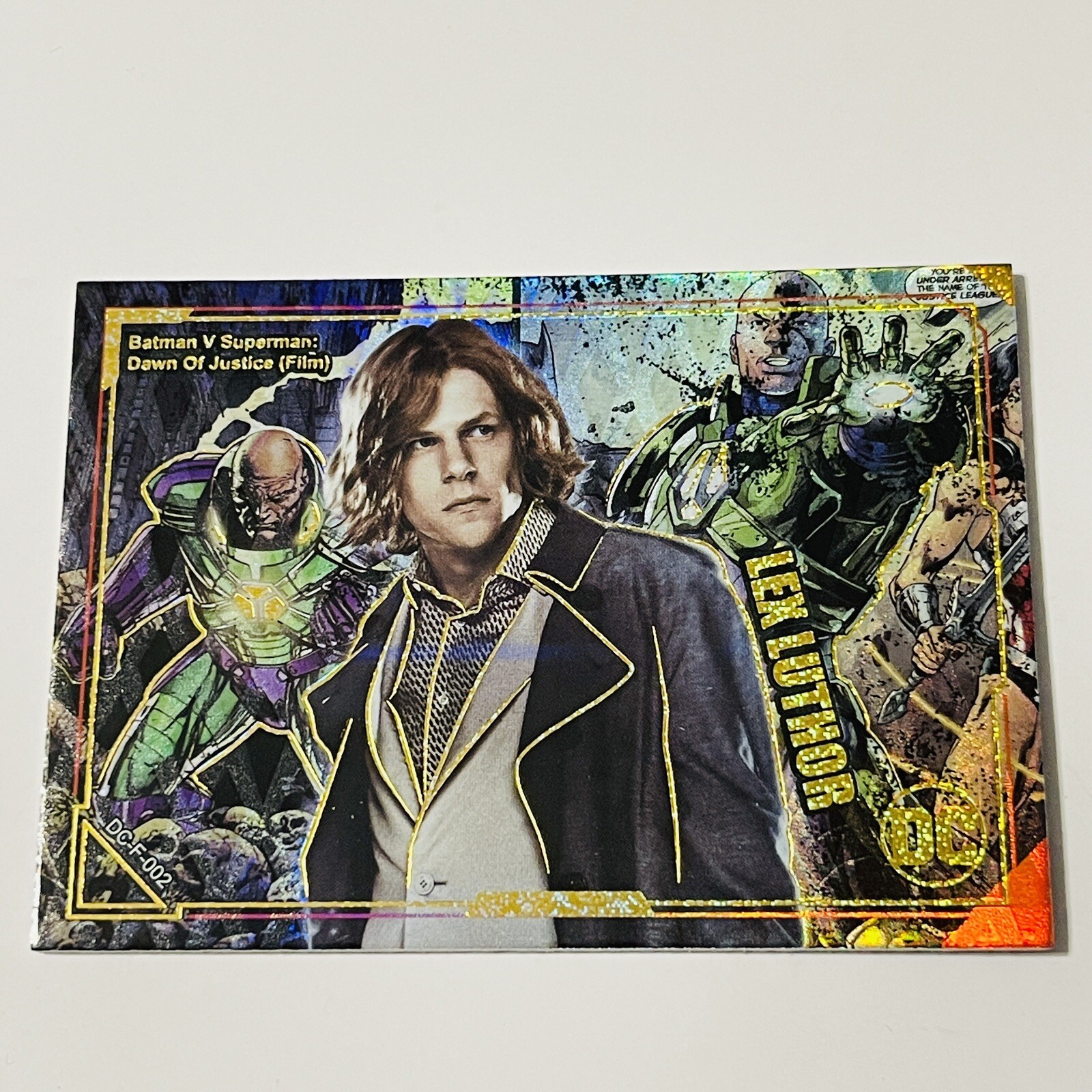DCEU Hobby Premium Trading Card Holo Foil - Lex Luther | eBay
