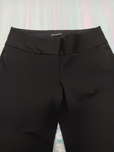 Express Editor Flare Black Career Business Pants - Women’s 0S | eBay