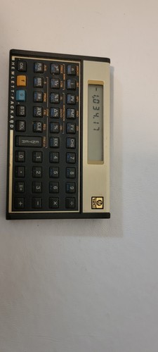 VINTAGE HEWLETT PACKARD HP 12C FINANCIAL CALCULATOR WORKS | eBay