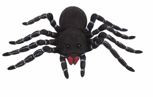45cm Halloween Spider Prop Party Decoration Rubber Large Tarantula ...