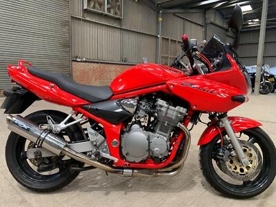 2002 02 SUZUKI GSF 600 BANDIT GSF600 RED HALF FAIRED NEW MOT 8k MILES ...