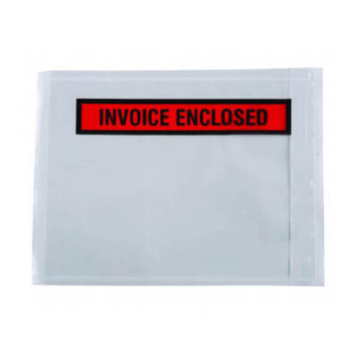 Gns Enclosed Labelope Invoice Adhesive Flap With 20mm Flap Pack of ...