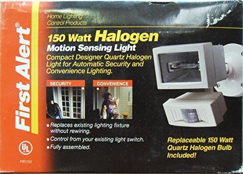 FIRST ALERT PIR150 150 Watt Halogen Motion Sensing Light | eBay