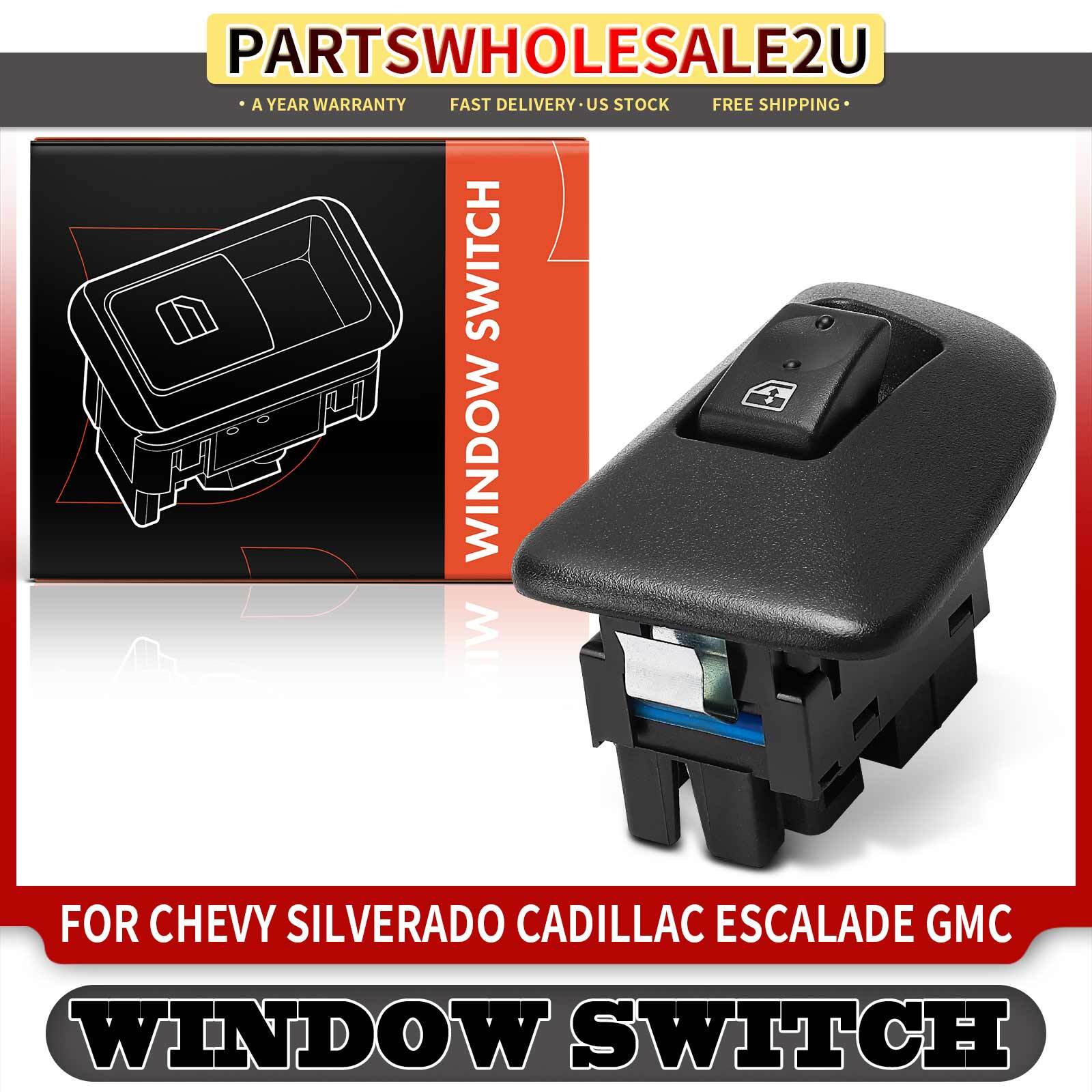Rear Left Power Window Switch for Chevy Tahoe Silverado 1500 GMC Yukon ...