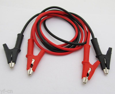 50pcs Silicone High Voltage Alligator Clip to Alligator Clip Test Leads ...