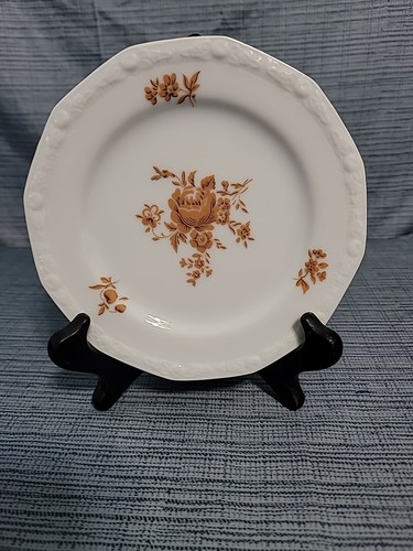 OLD VINTAGE NARUMI EXCELSIOR BREAD / BUTTER PLATE SUMMER GOLD 5447 ...