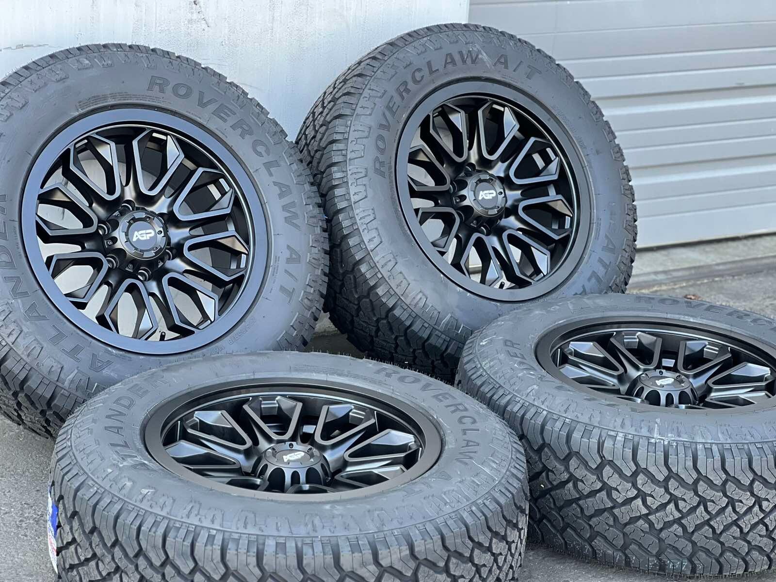 18” Ford F-150 Expedition F150 6x135 Rims 275/65r18 AGP HD304 Wheels ...