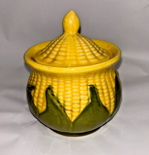 Vintage Shawnee Pottery~Corn King Pattern ~Covered Sugar Bowl | eBay