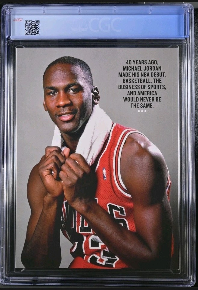 Michael Jordan Life Magazine "The Greatest of All Time" GOAT Graded CGC ...