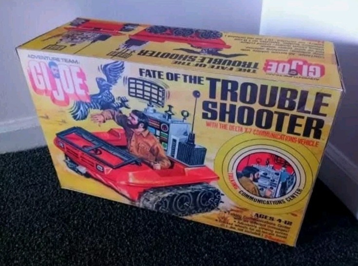 Gi Joe Coils Of Doom, Trouble shooter Or Swamp Craft Replacement Boxes ...