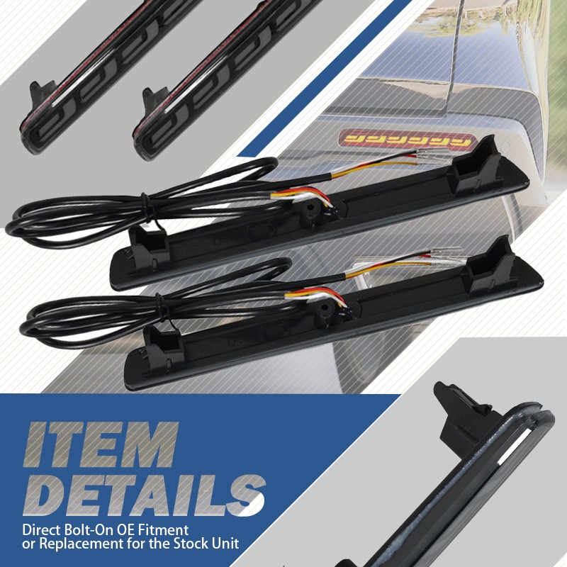 Left & Right For Honda CR~V CRV 2023~24 Rear Bumper Reflector Turn ...