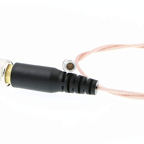 Flexible Thin Timecode Audio Cable 4 Pin Male to BNC Plug for Red Epic ...