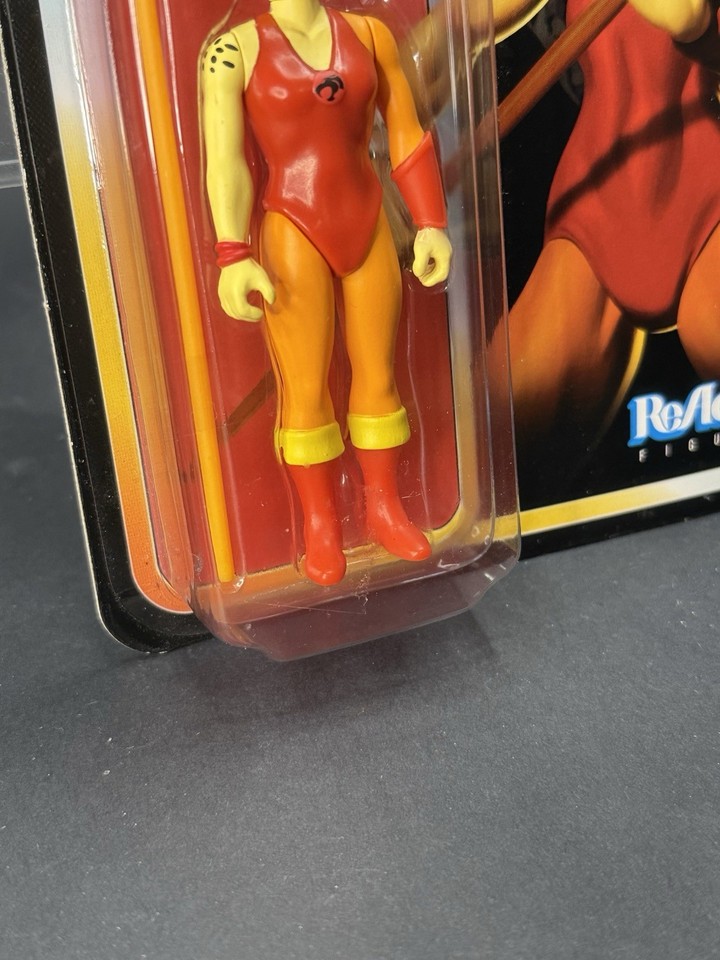 Super7 Thundercats Cheetara (Toy Variant) 3.75 in Reaction Figure New ...