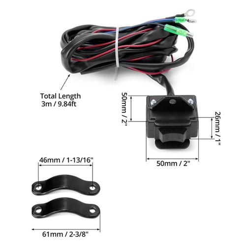 Coil Power: 30W Rocker Thumb Switch 12V Winch Switch Easy Installation ...