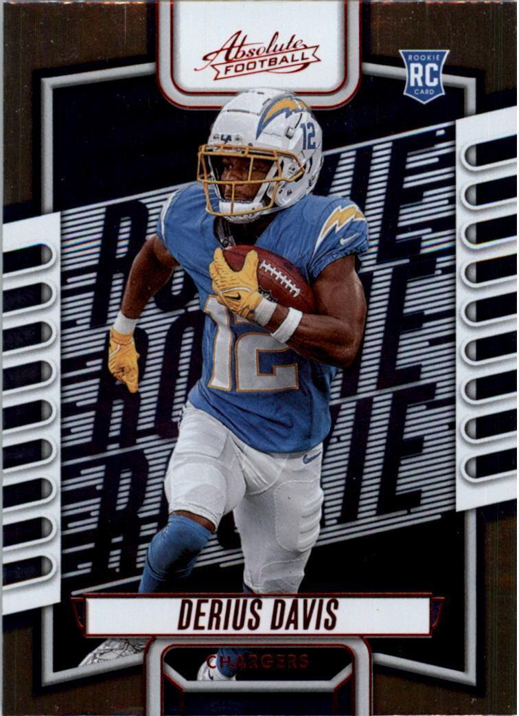 2023 Panini Absolute - Rookies Derius Davis #196 Red (RC) for sale ...