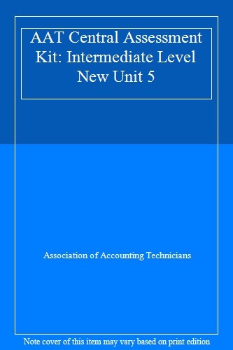Aat Units 5 - Intermediate Stage: Cost Information Pb (Aat Centr | eBay