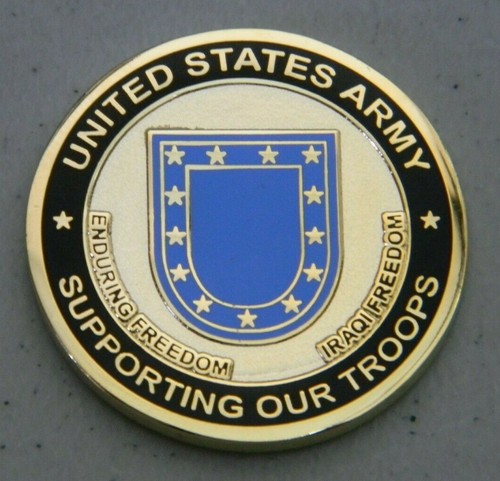 9-11-01 U.S. ARMY ENDURING FREEDOM IRAQI FREEDOM UNITED WE STAND ...