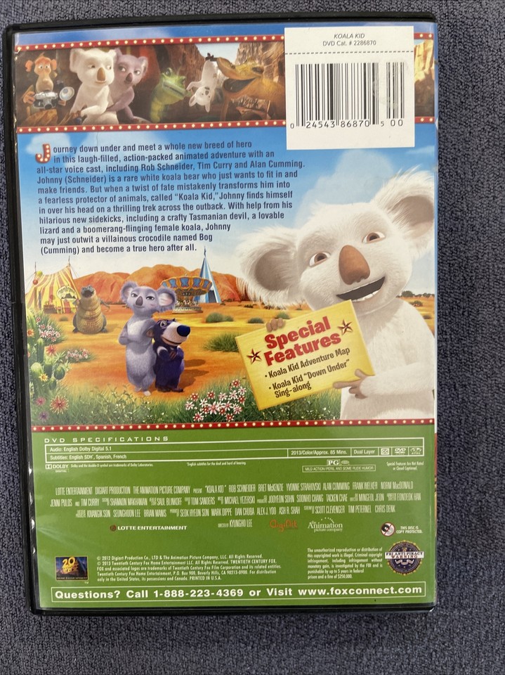 Koala Kid (DVD, 2014) - Previously Rented 24543936640| eBay