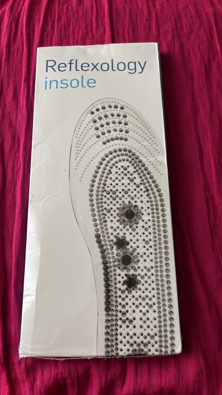 Mindinsole Style Magnetic Reflexology Insoles Shoe Insert NEW Cut To ...