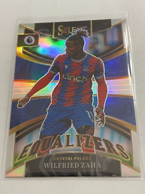 WILFRIED ZAHA 2022-23 Panini Select Premier League Equalizers SILVER ...