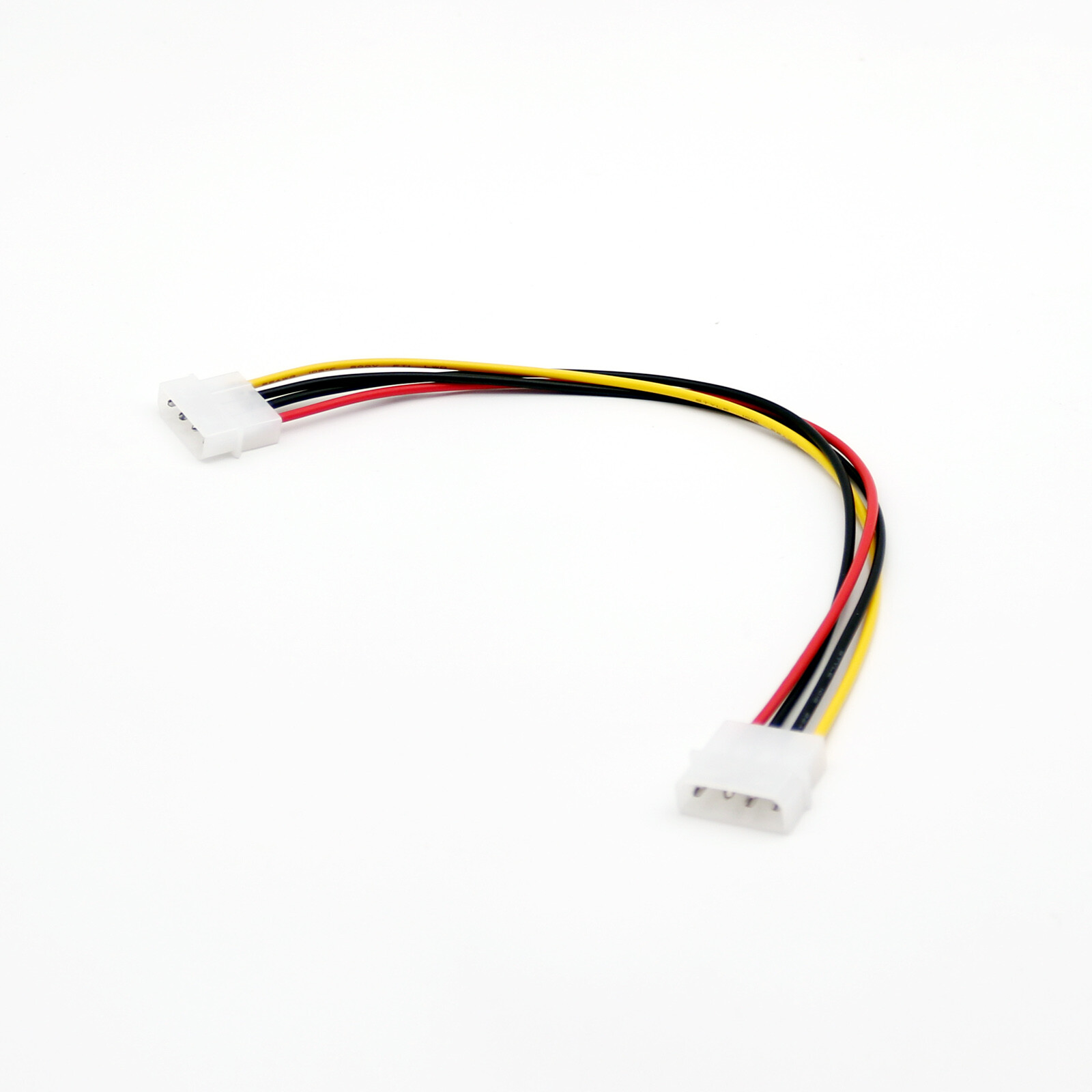 10pcs Power Extension Cable 4 pin LP4 Molex Male to Male Adapter ...