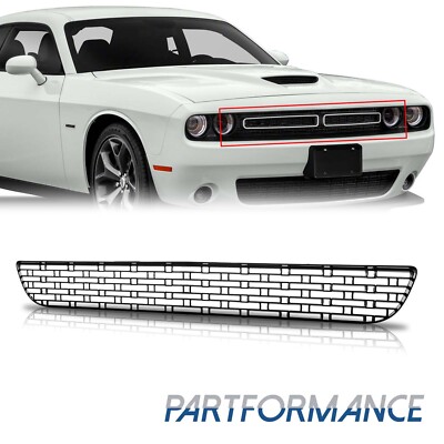 2015-2022 Dodge Challenger Front Bumper Lower Grille Grill Black ...