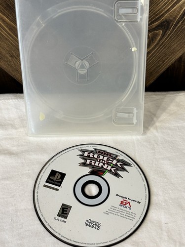 Nhl rock the rink Sony Playstation 1 PS1 Disc game hockey sports-GAME ...
