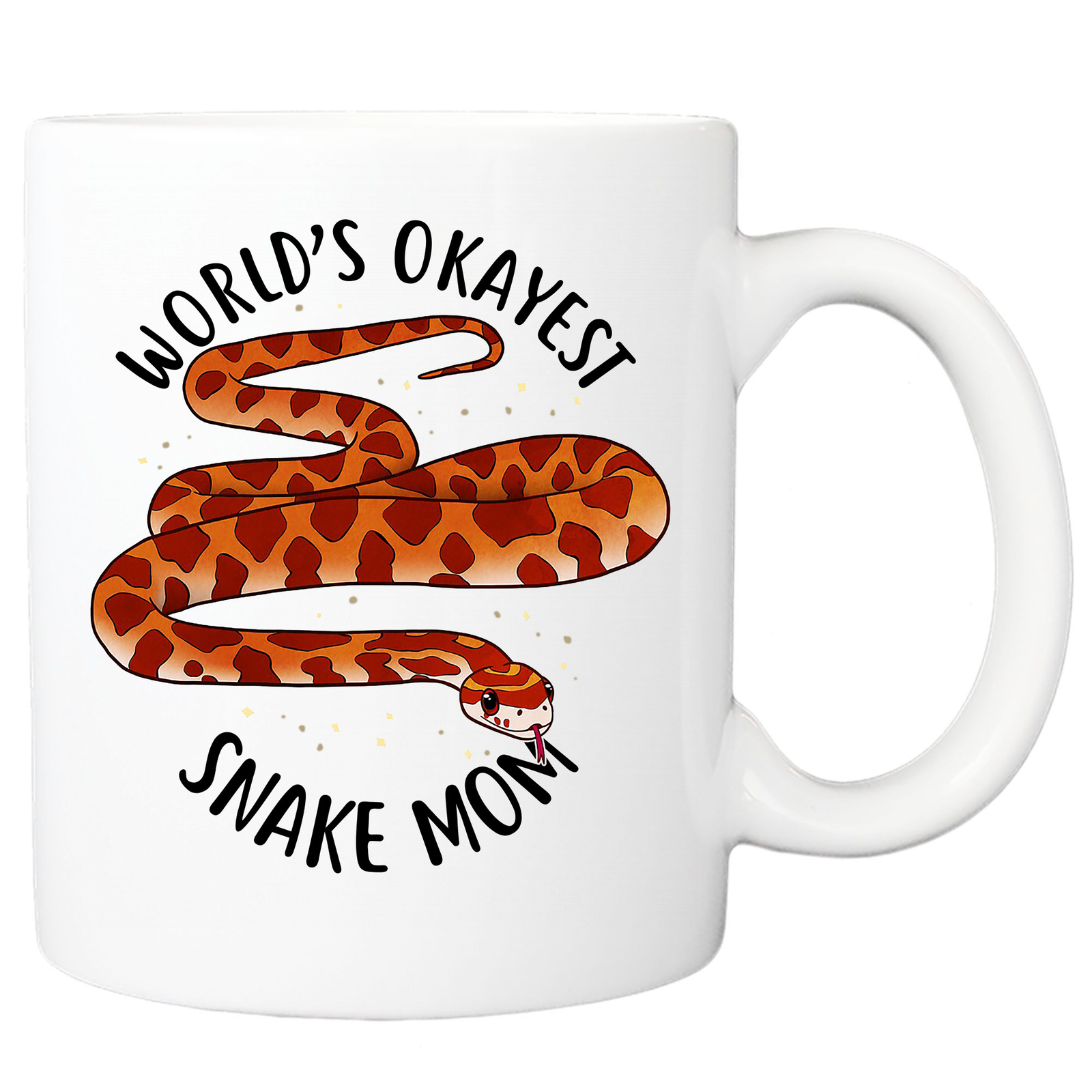 Corn Snake Coffee Mug Cute Snake Lover Gift Funny Reptile Mug World's Best Mom | eBay