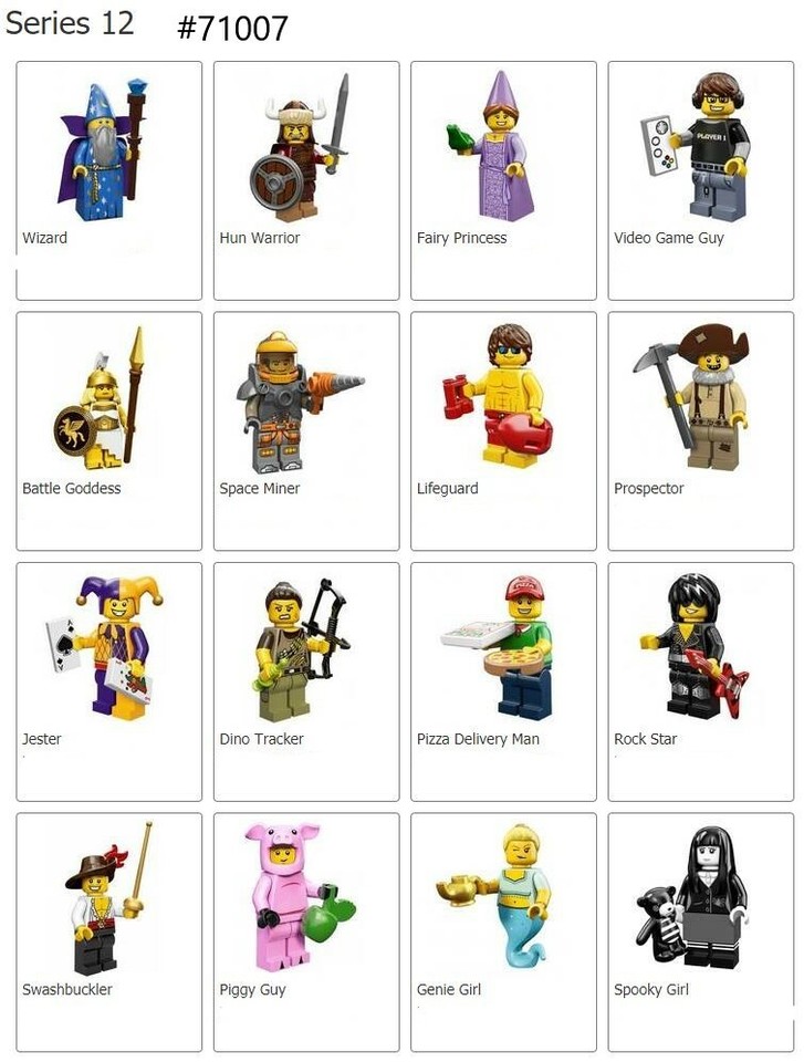 LEGO 71007 Collectable Minifigure Series-12 Prospector 673419207652| eBay