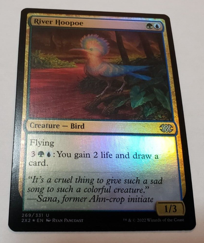 MTG River Hoopoe 269 2X2 Double Masters 2022 Foil Uncommon NM x1 | eBay