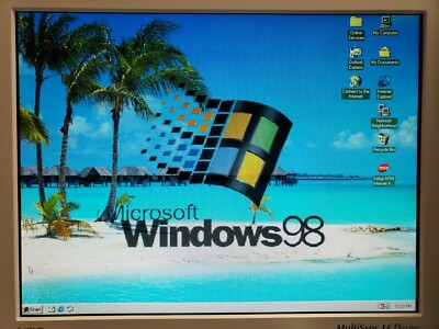 Gateway 2000 GP6-233 PC Tower Pentium II 266MHz 64MB 10GB Win98-SE STB ...