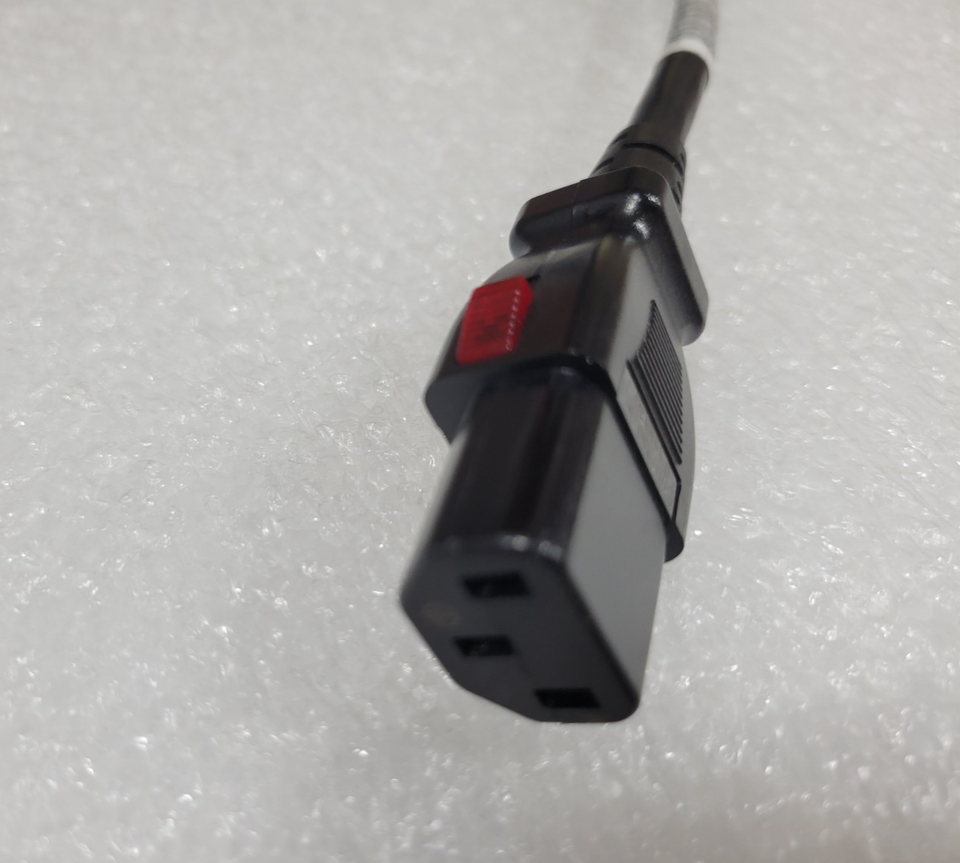 HPE 869523-001 C13 to C14 28in / 70cm 250V 10A Locking Power Cord | eBay
